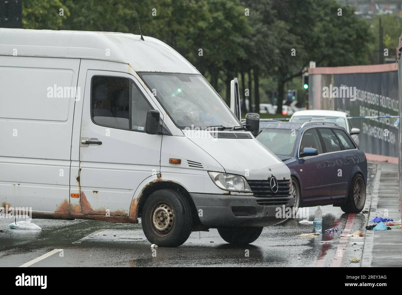 Lawley Middleway, 30th July 2023: A man is in a life-threatening ...