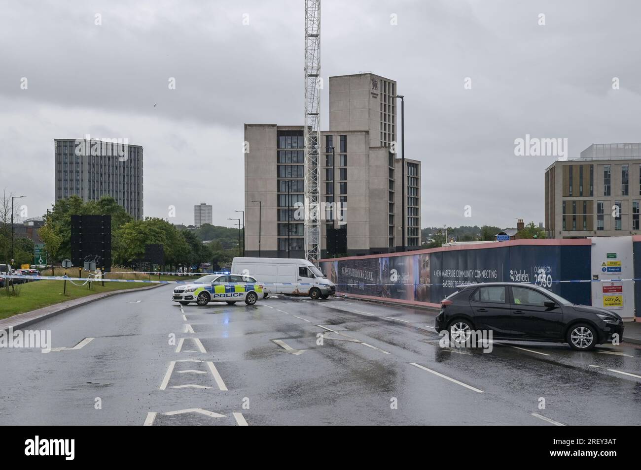 Lawley Middleway, 30th July 2023: A man is in a life-threatening ...