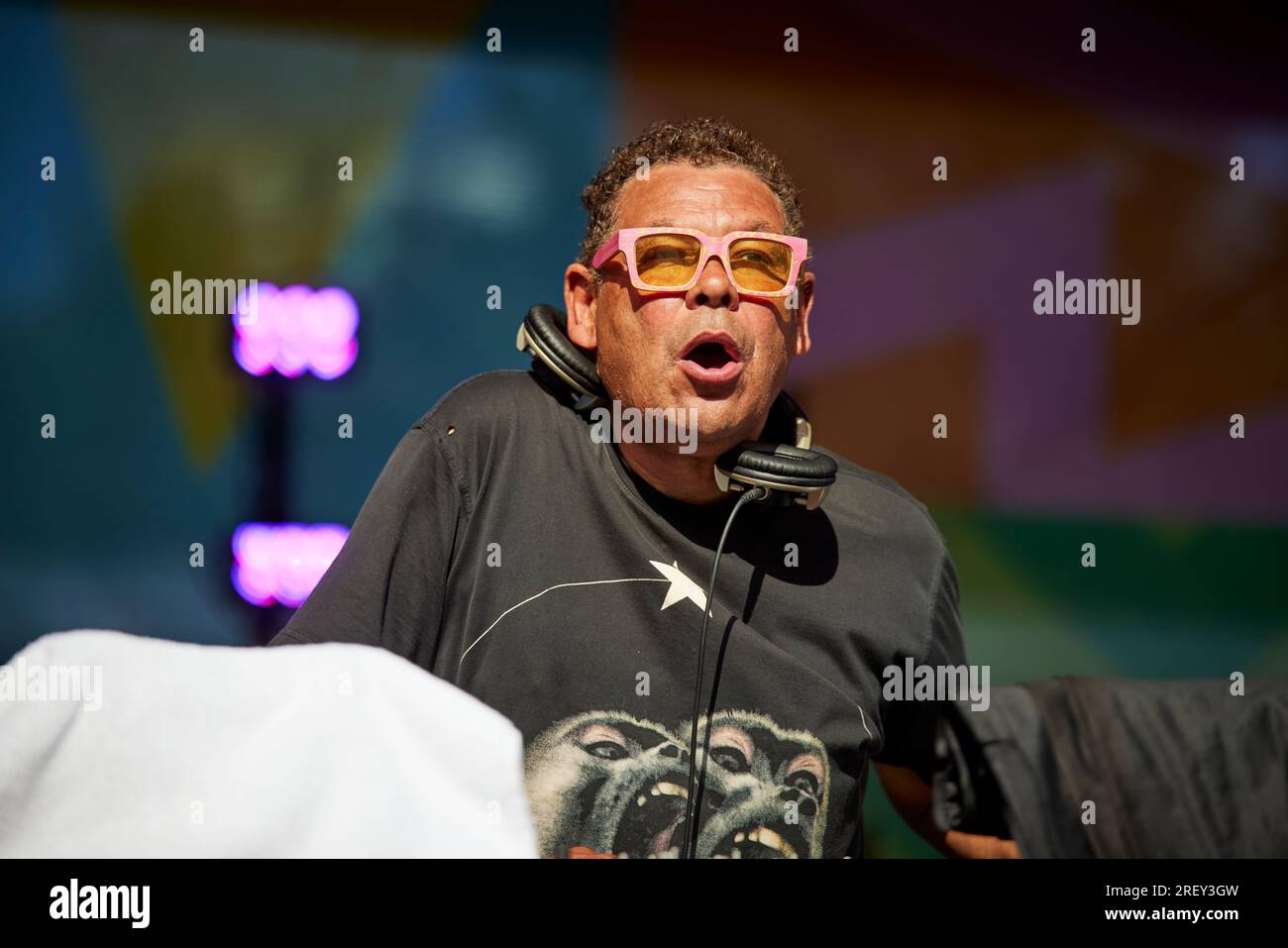 The Craig Charles Funk and Soul Show Salford Quays, MediaCityUK Stock ...