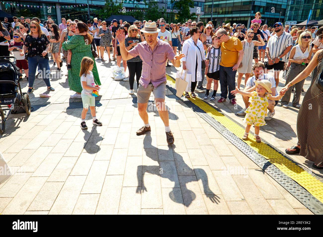 The Craig Charles Funk and Soul Show Salford Quays, MediaCityUK Stock ...