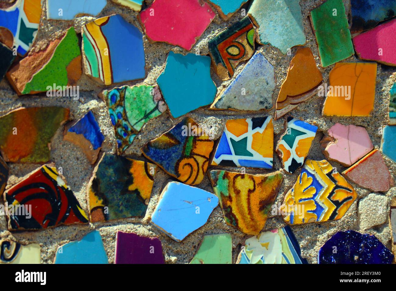 Los Angeles, California: detail of WATTS TOWERS by Simon Rodia ...