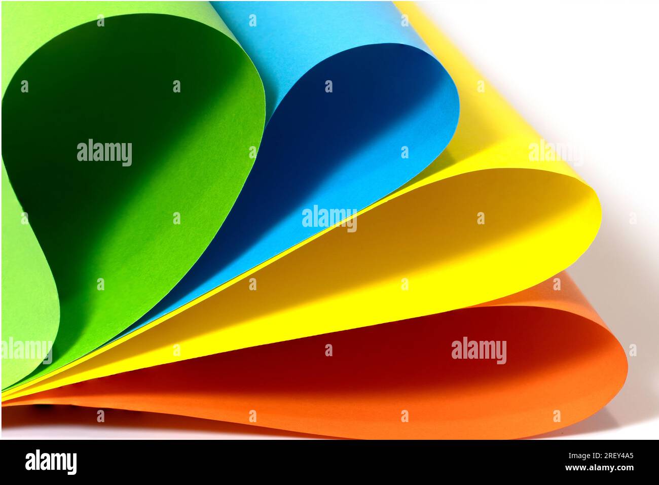 Abstract wrapping paper rolls on white background. abstract gradient ...