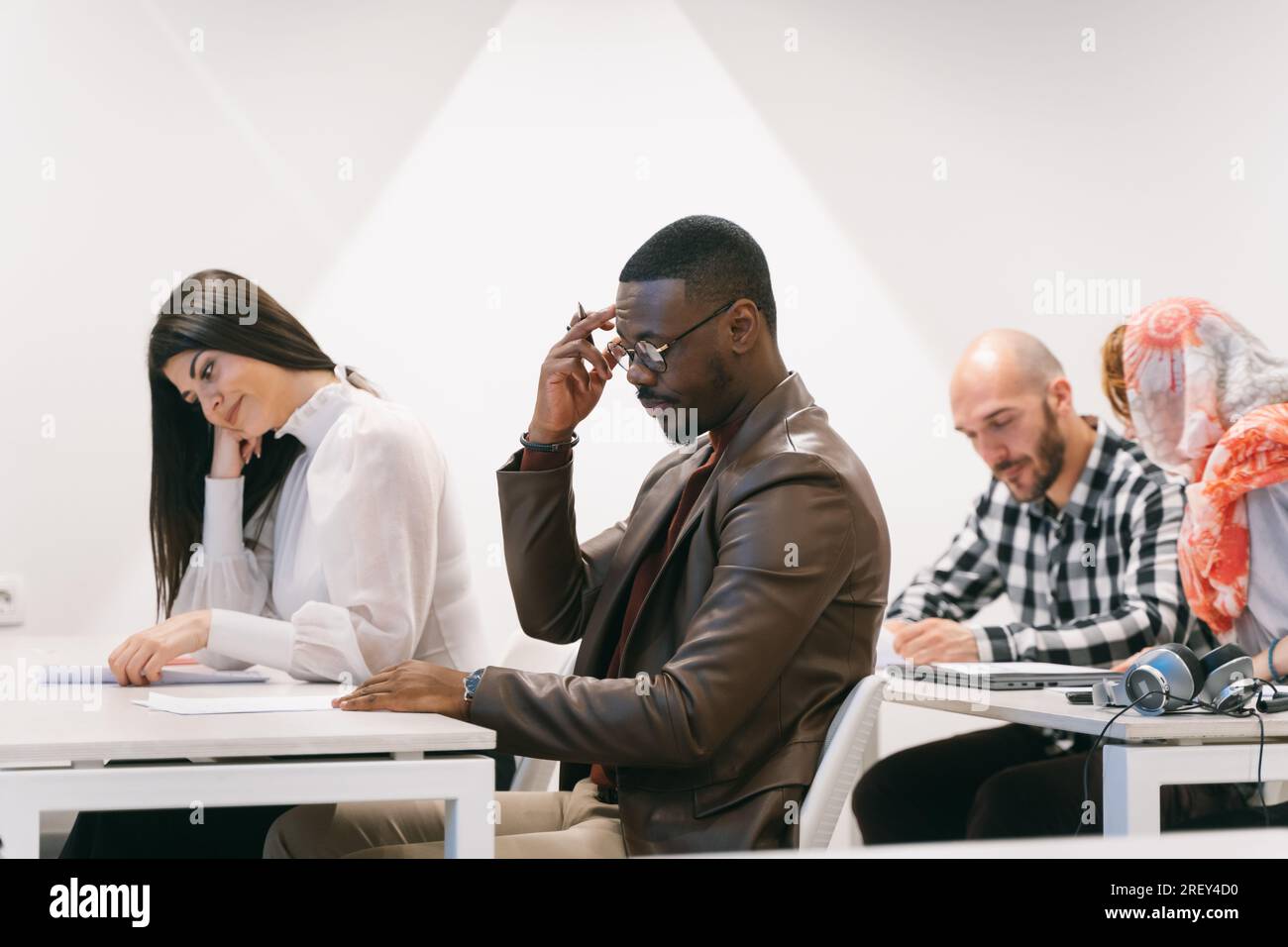 Test after presentation hi-res stock photography and images - Alamy