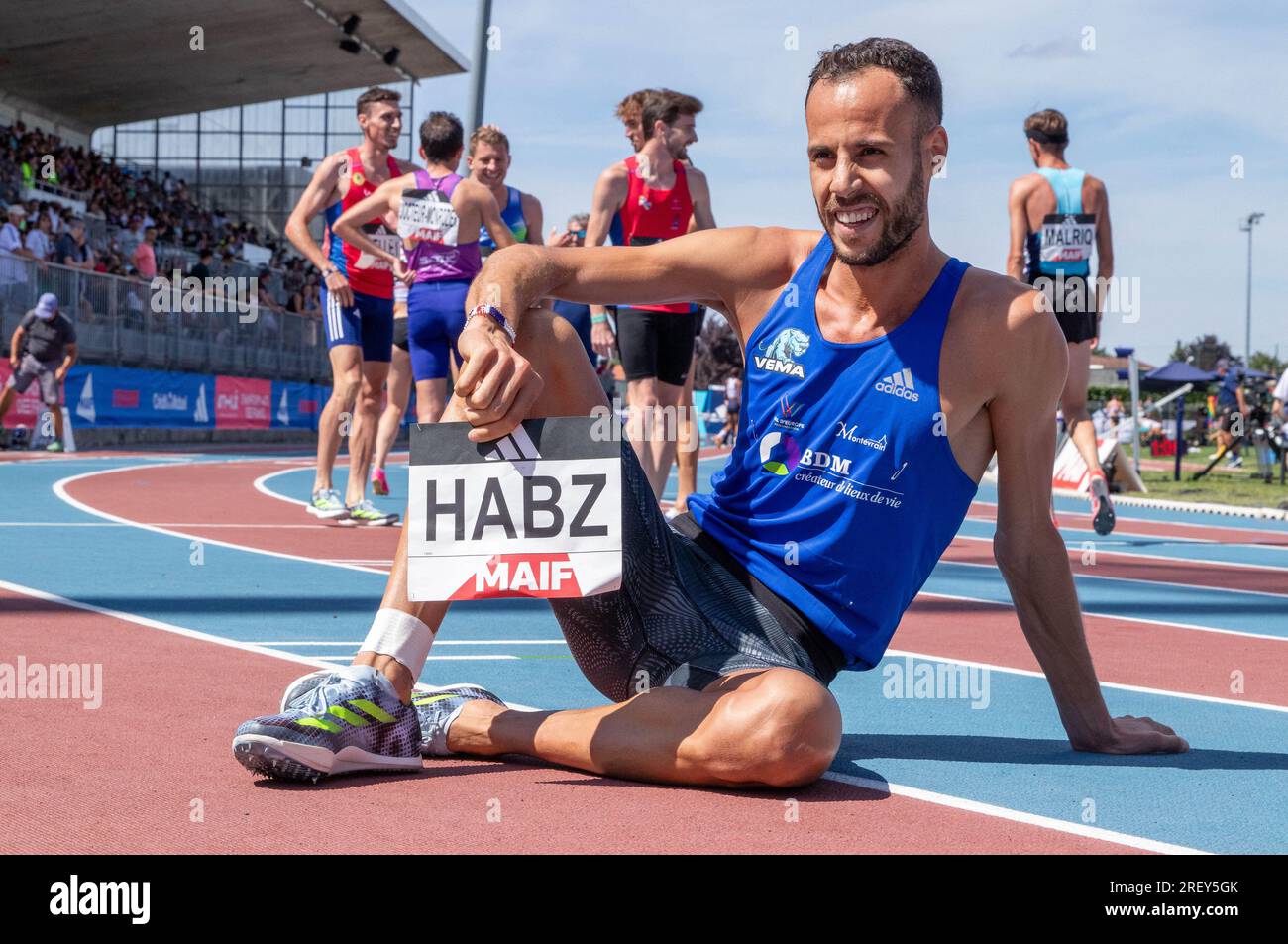 Albi, France. 30th July, 2023. Azeddine HABZ 2023 French champion in ...