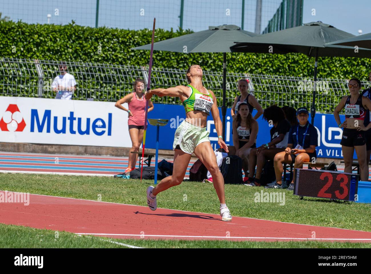 Esther CONDE-TURPIN 2023 French champion in the heptathlon during ...