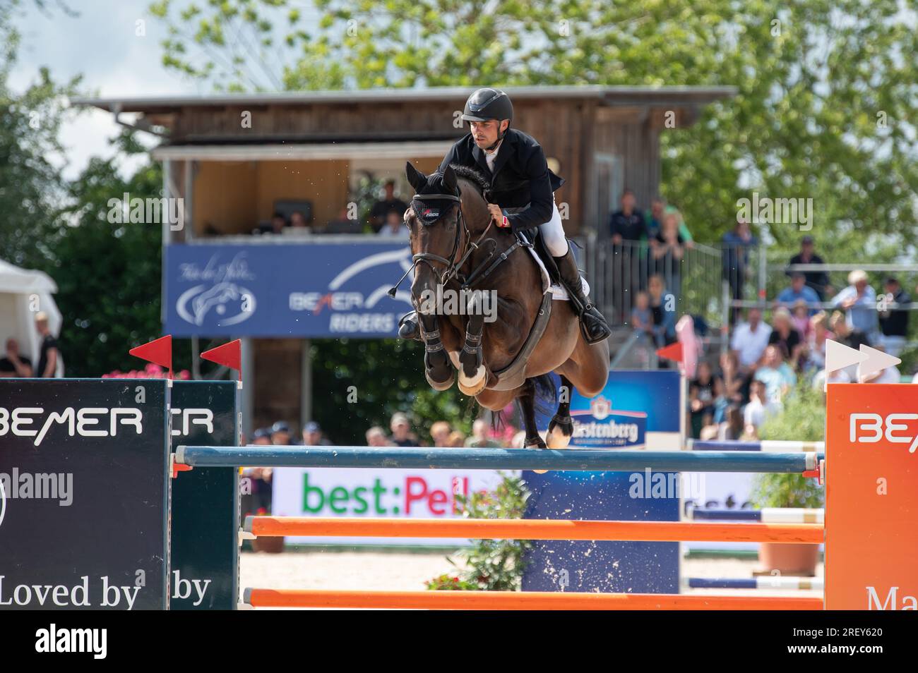Donaueschingen, Germany. 30th July, 2023. Equestrian Sports/Jumping ...