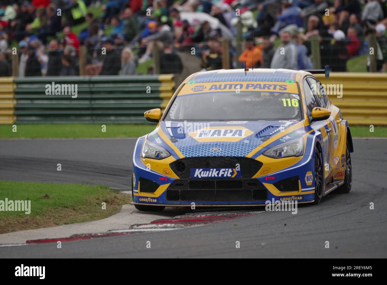 Dalton on Tees, 30 July 2023. Ashley Sutton driving a Ford Focus ST MK ...