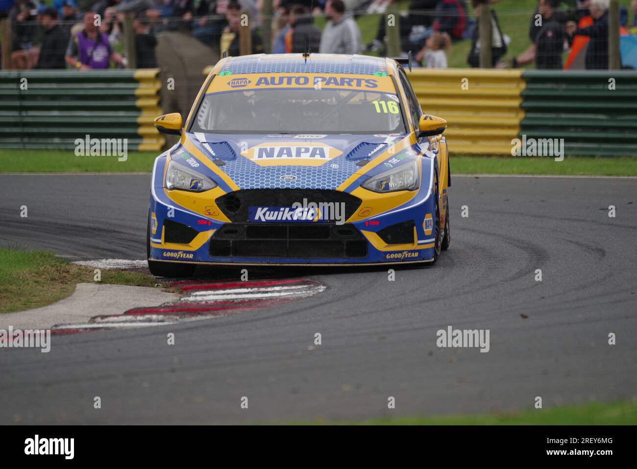 Dalton on Tees, 30 July 2023. Ashley Sutton driving a Ford Focus ST MK ...