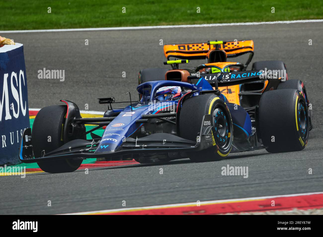 02 SARGEANT Logan (usa), Williams Racing FW45, action during the 2023 ...