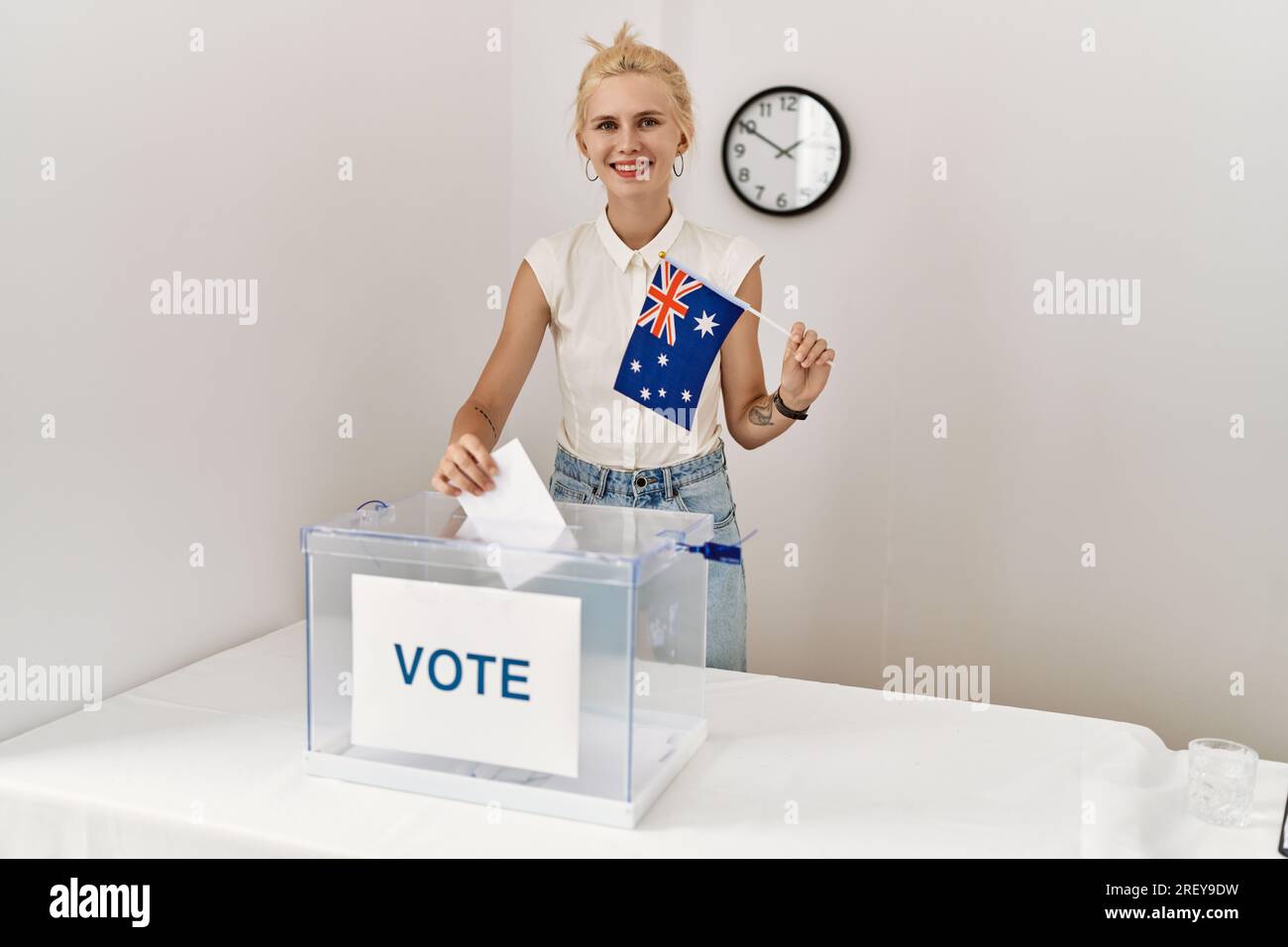 Female voter australia hi-res stock photography and images - Alamy