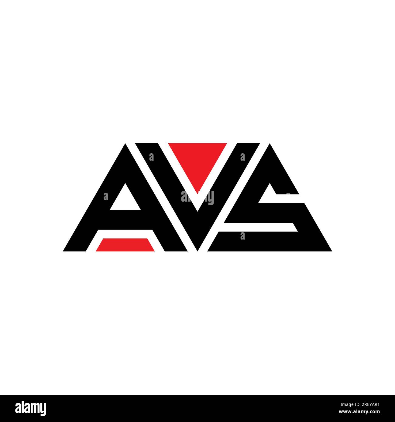 Avs logo design Stock Vector Images - Alamy