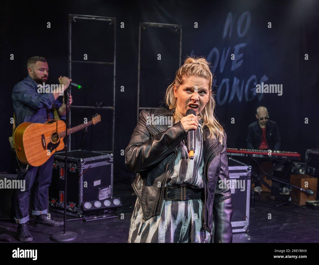 Edinburgh, United Kingdom. 30 July, 2023 Pictured: L to R Dawn ...