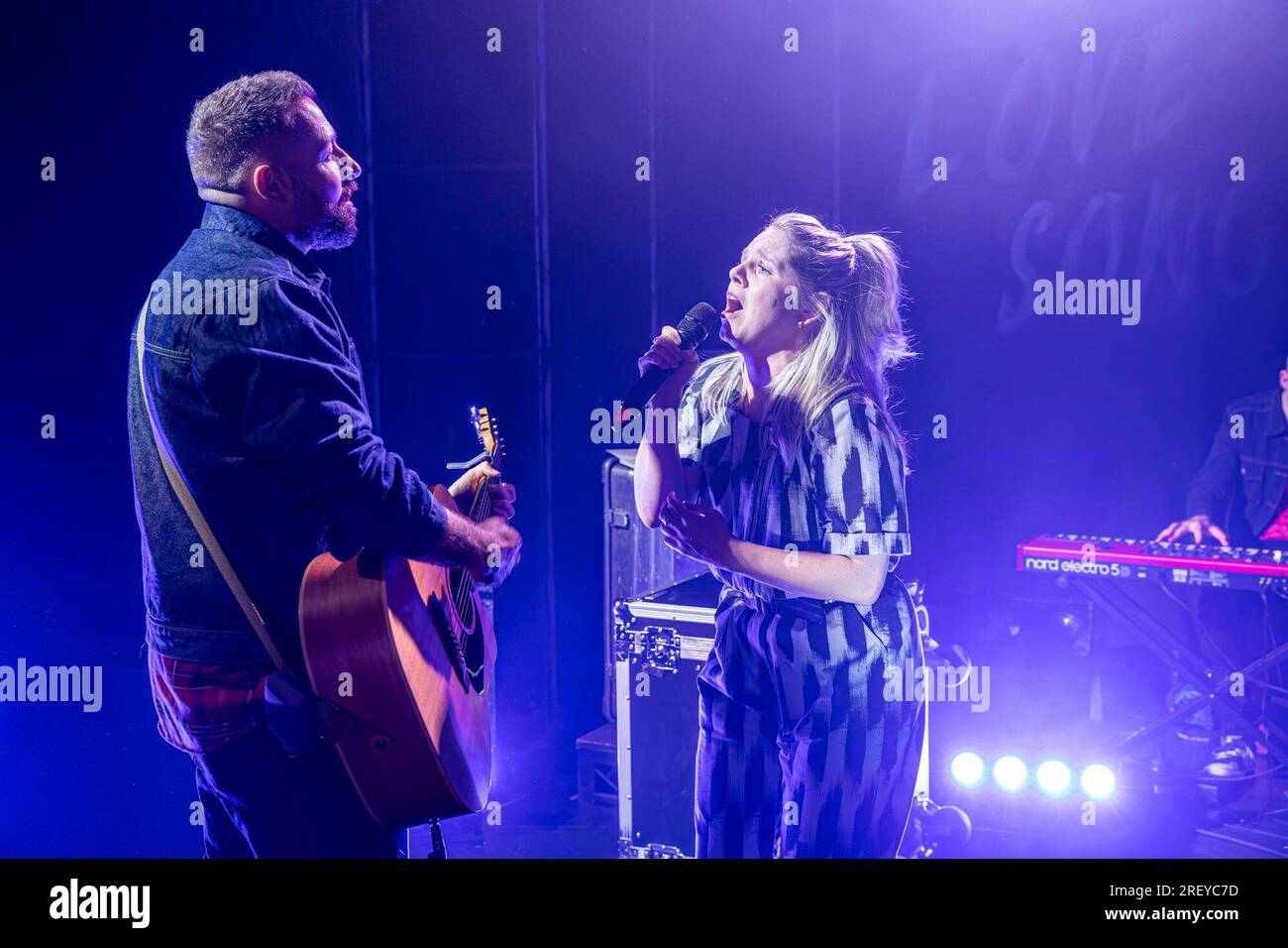 Edinburgh, United Kingdom. 30 July, 2023 Pictured: L to R John McLarnon ...