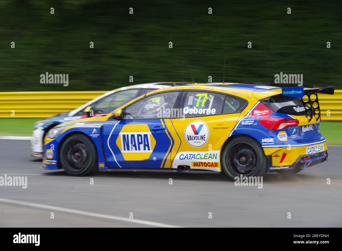 Dalton on Tees, 30 July 2023. Sam Osborne driving a Ford Focus ST MK ...