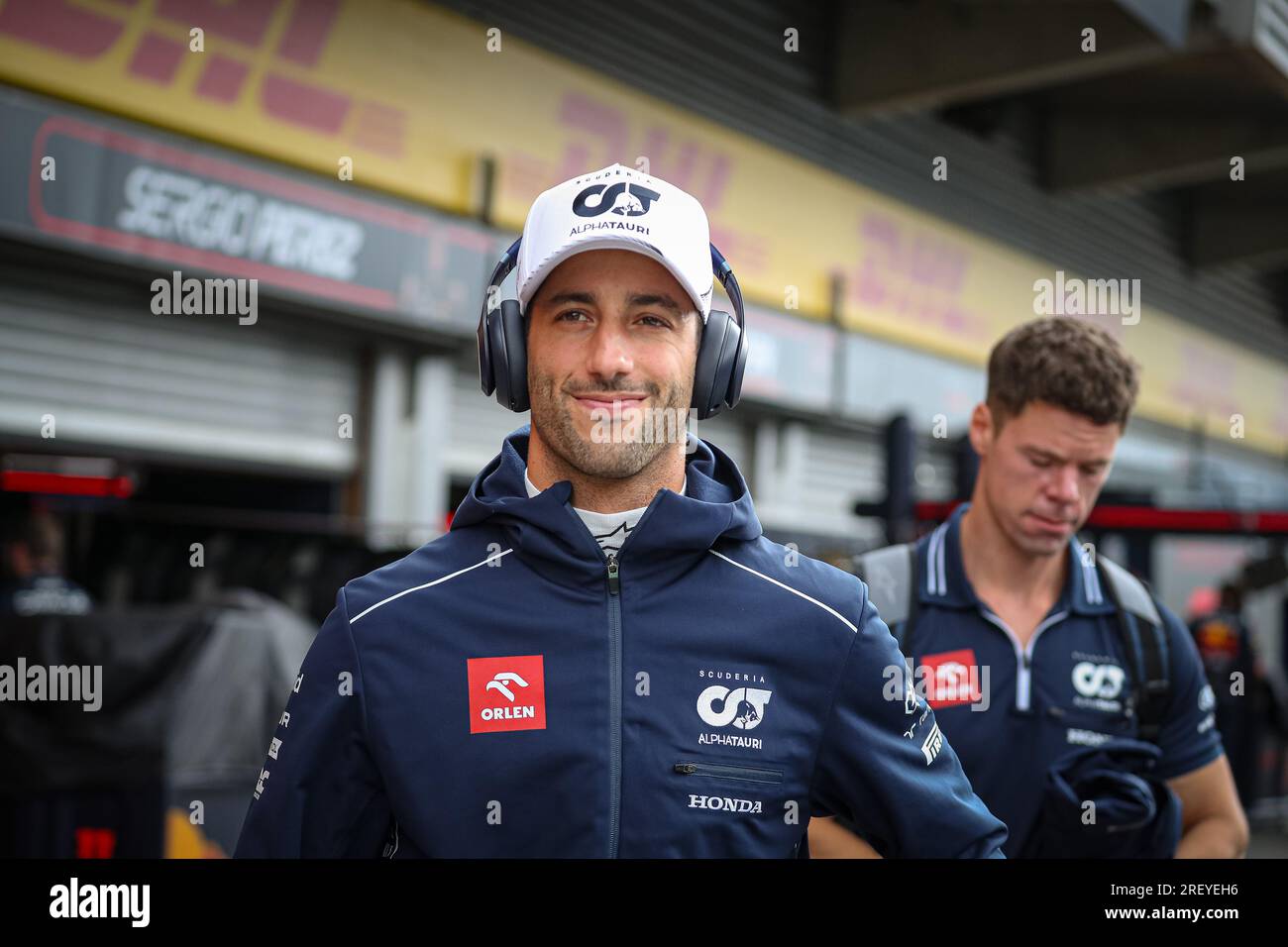 #03 Daniel Ricciardo, (AUS)Alpha Tauri, Honda during the Belgian GP ...