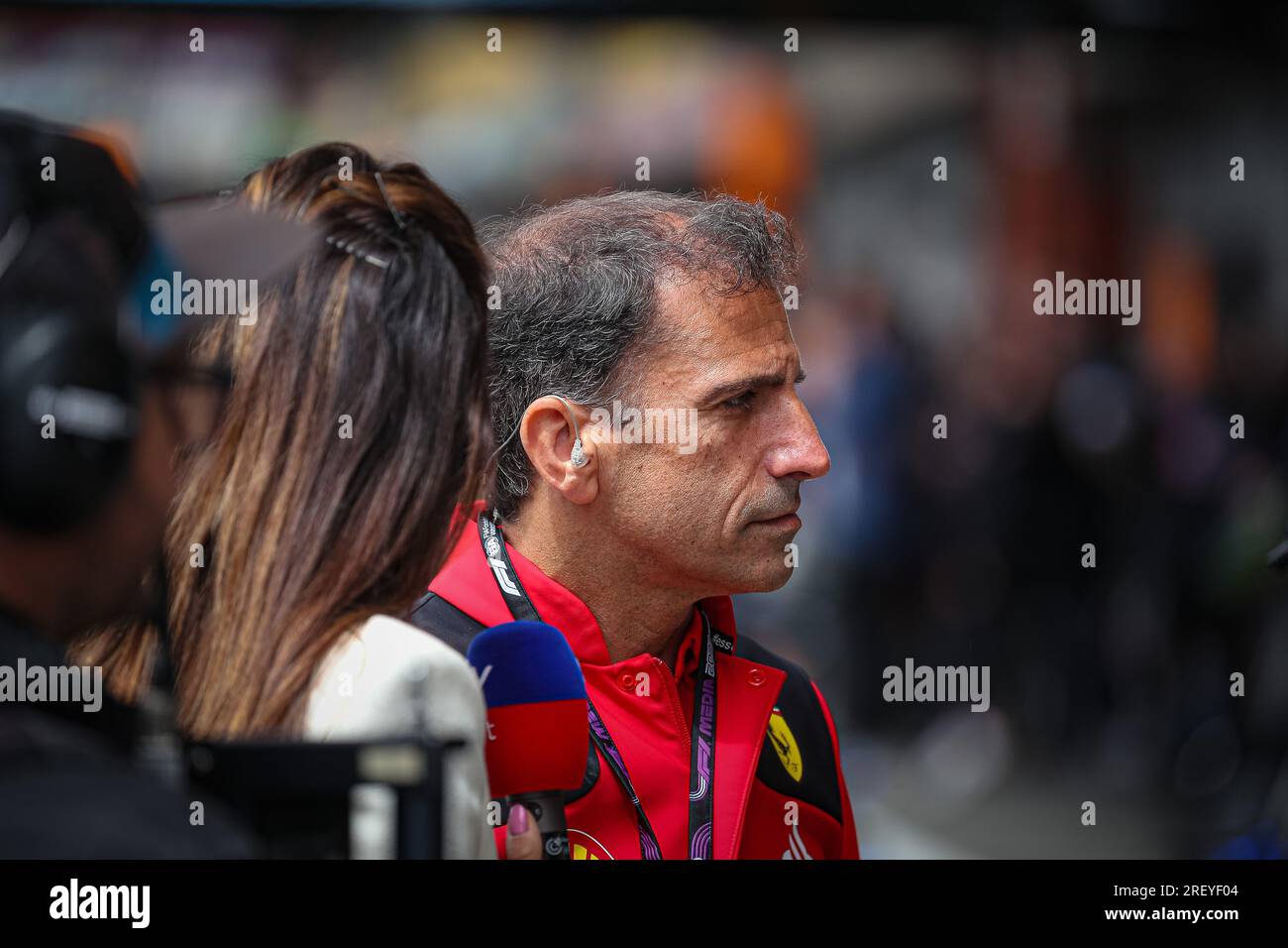 Marc Genè, former driver for Minardi and Ferrari Ambassador, now Sky ...