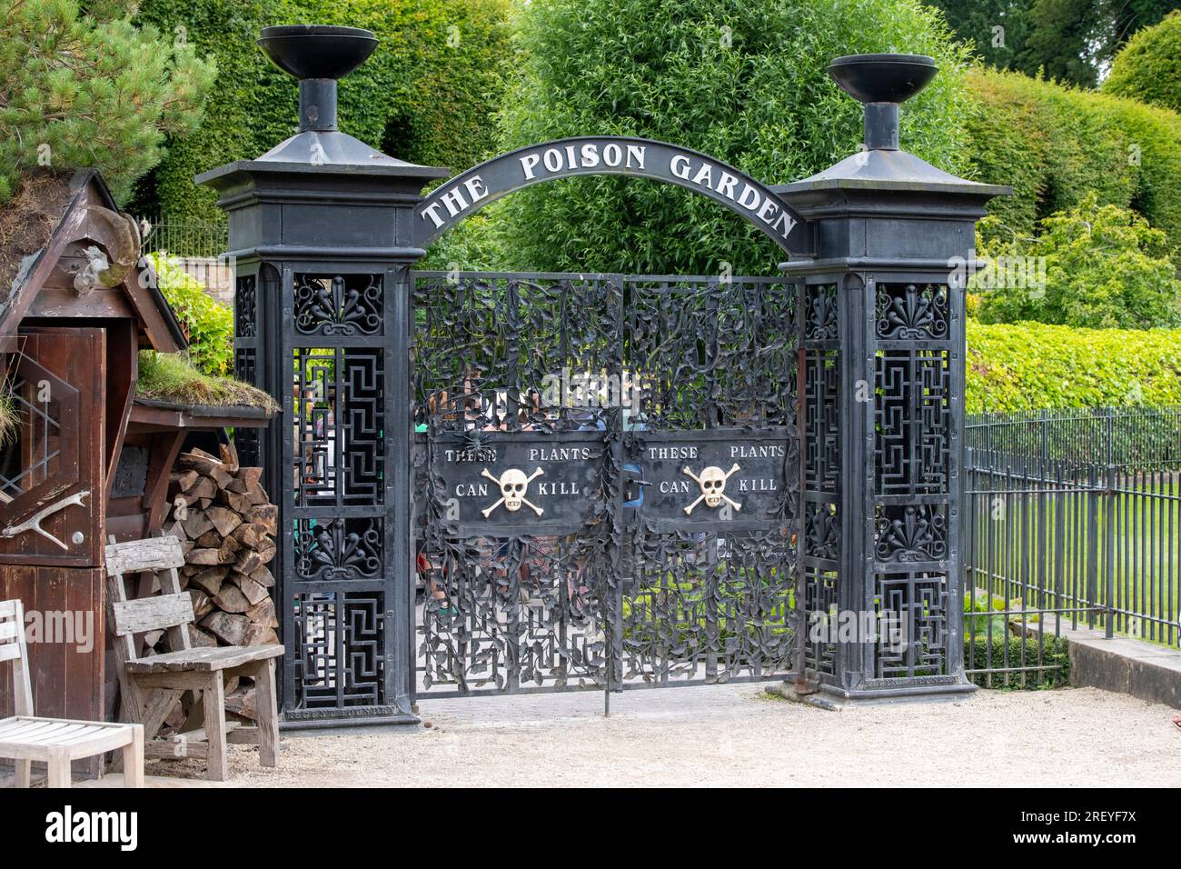 The Poison Garden Stock Photo - Alamy