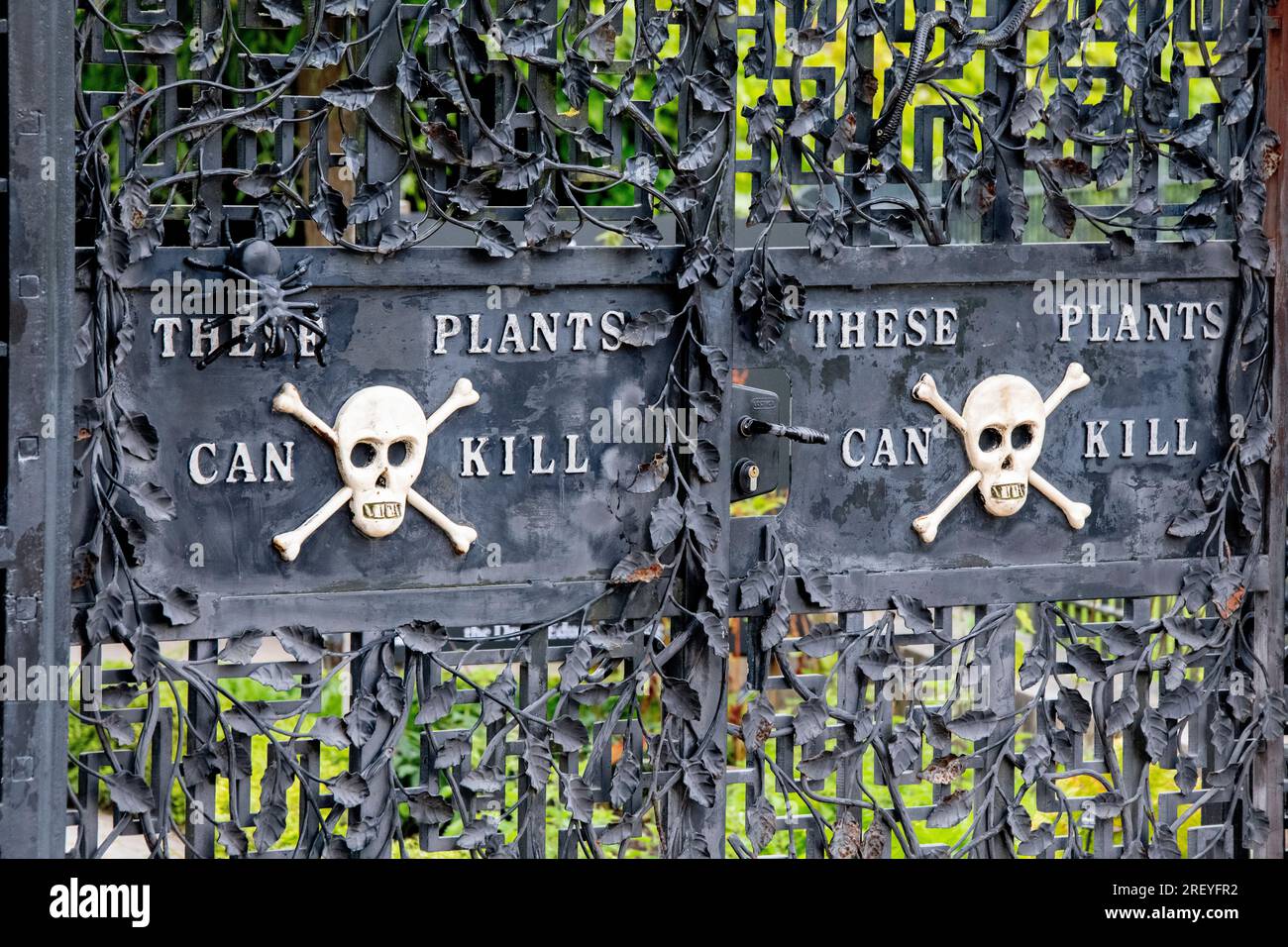 Alnwick poison garden northumberland hi-res stock photography and ...
