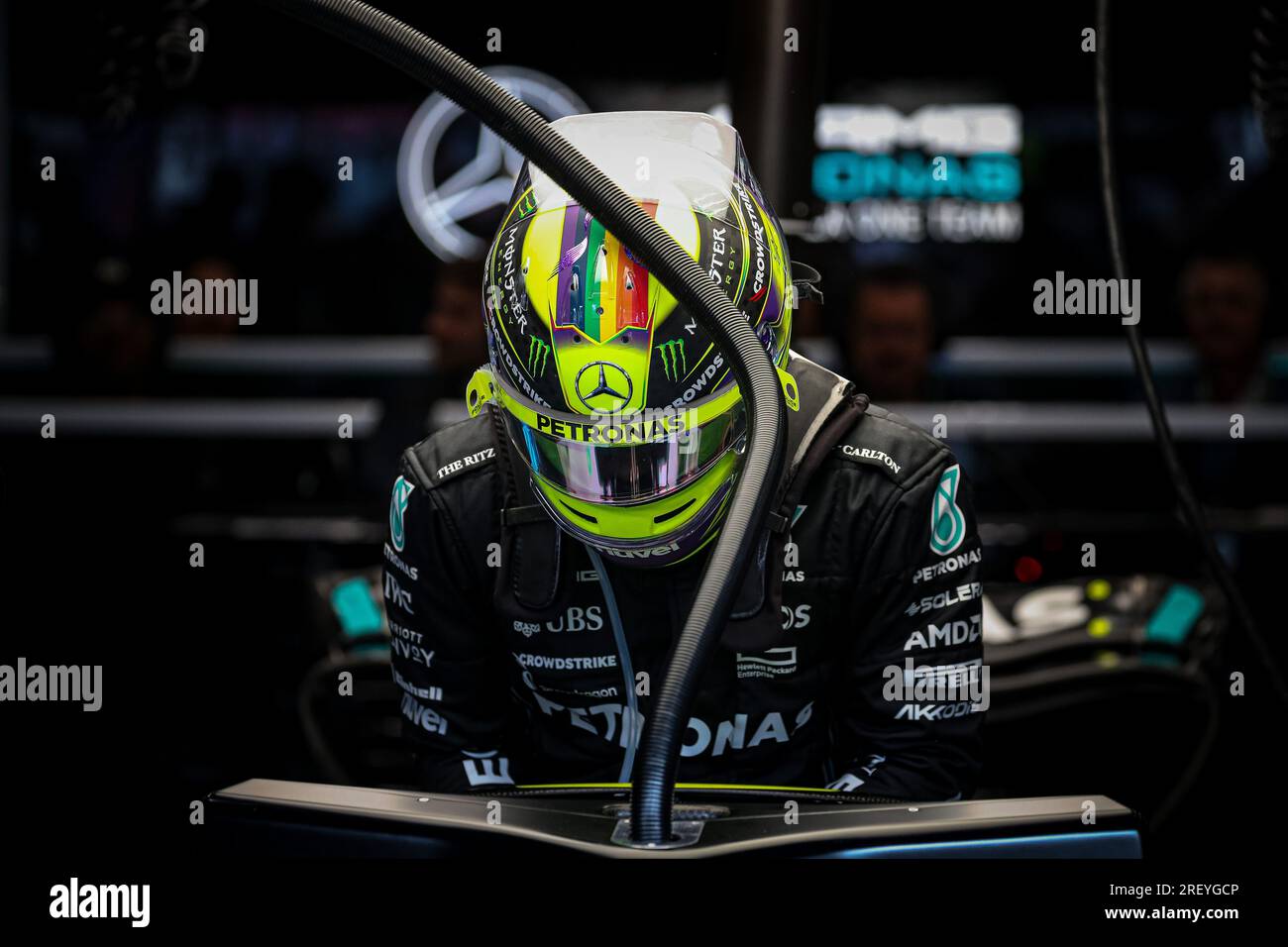 #44 Lewis Hamilton, (GRB) AMG Mercedes Ineos during the Belgian GP, Spa ...