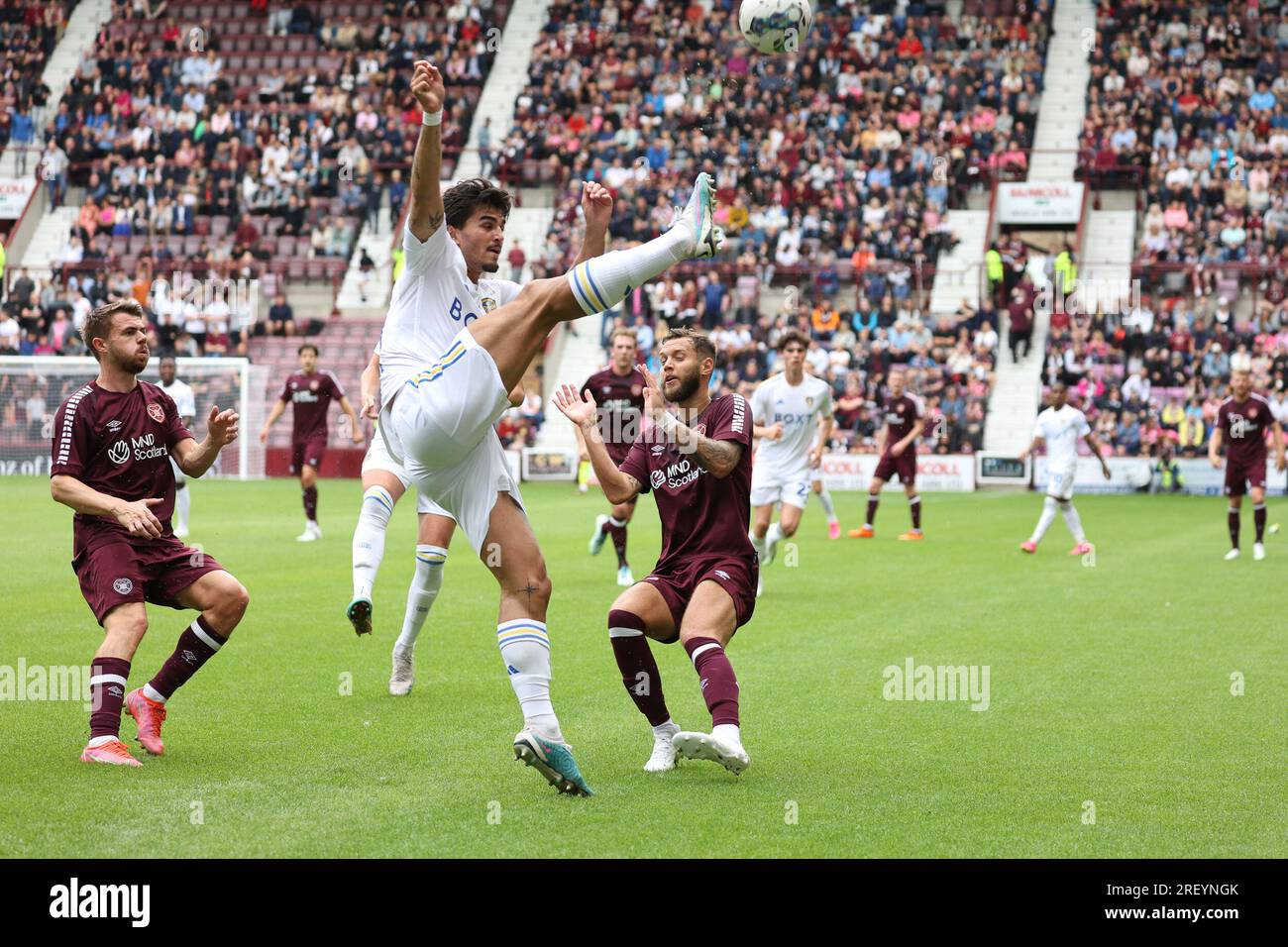Edinburgh Uk 30th July 2023 Tynecastle Park Edinburgh Heart Of