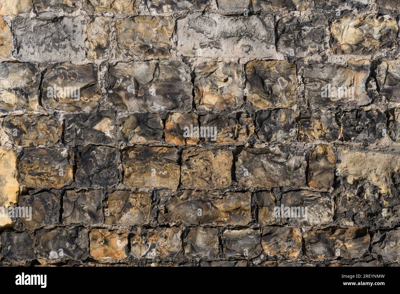 Stone laying of the wall of an ancient castle. Texture Stock Photo - Alamy