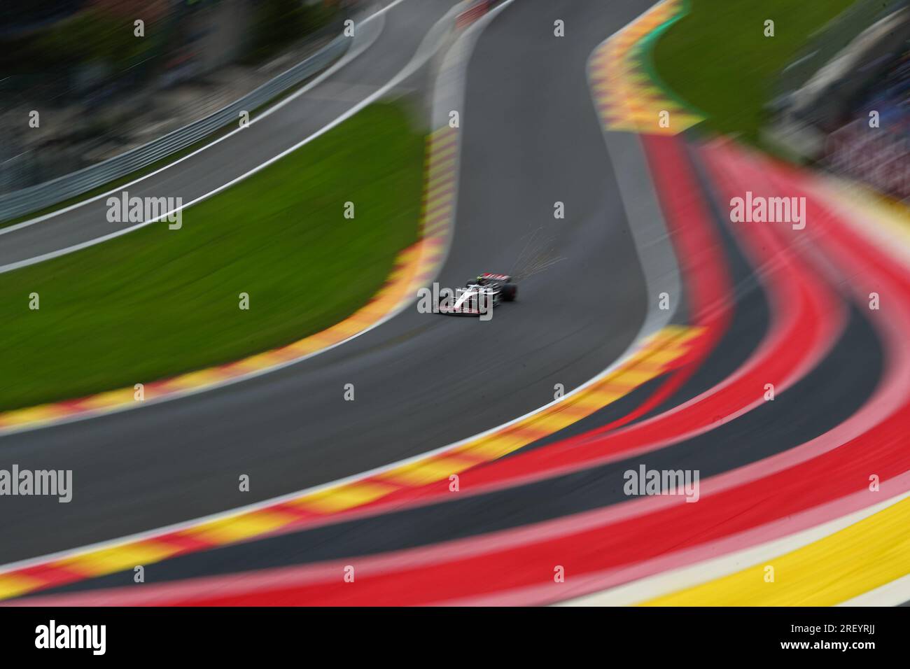 Nico Hulkenberg (GER) Haas F1 Team during the Race on Sunday Jul 30th ...