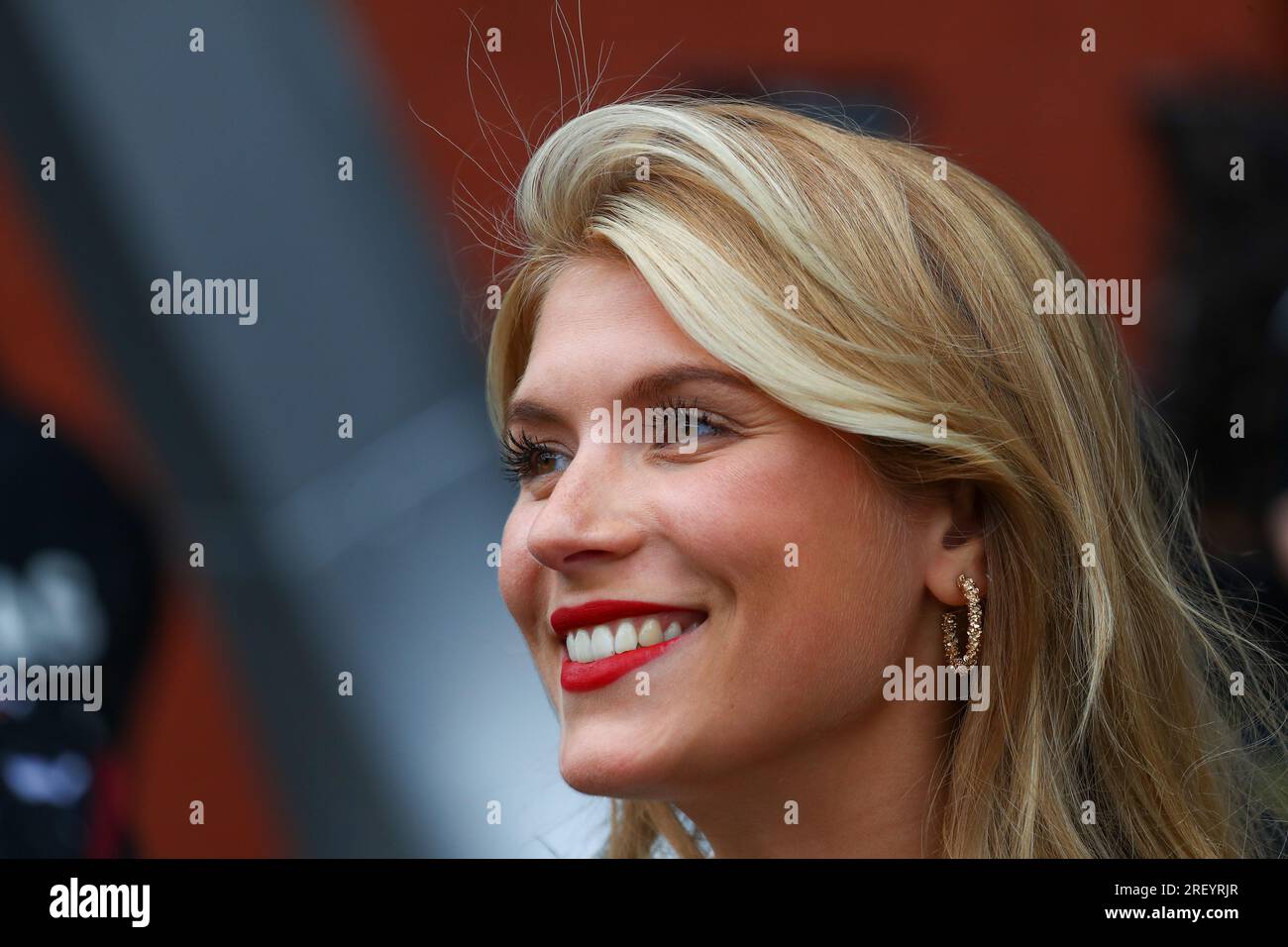 Guest girl on paddock during the Race on Sunday Jul 30th FORMULA 1 MSC ...