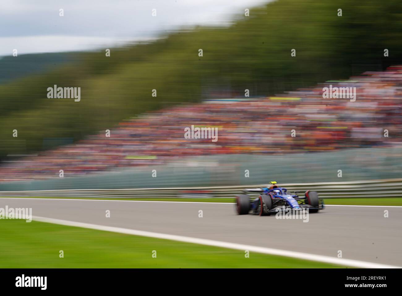 Logan Sargeant (USA) Williams Racing during the Race on Sunday Jul 30th ...