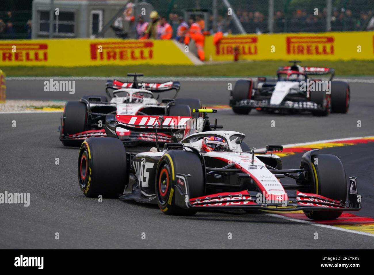 Nico Hulkenberg (GER) Haas F1 Team during the Race on Sunday Jul 30th ...