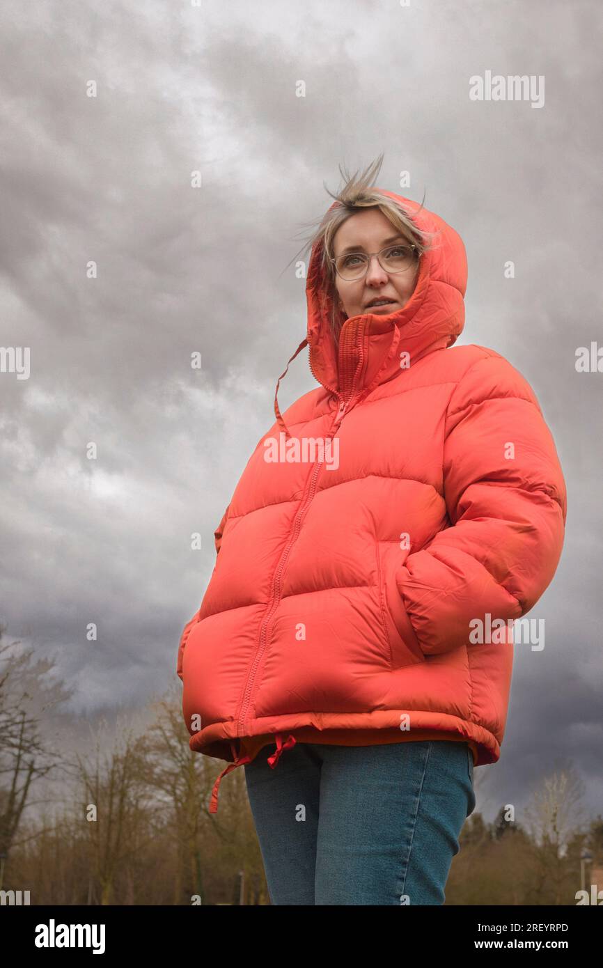 Padded jacket jackets hi-res stock photography and images - Alamy