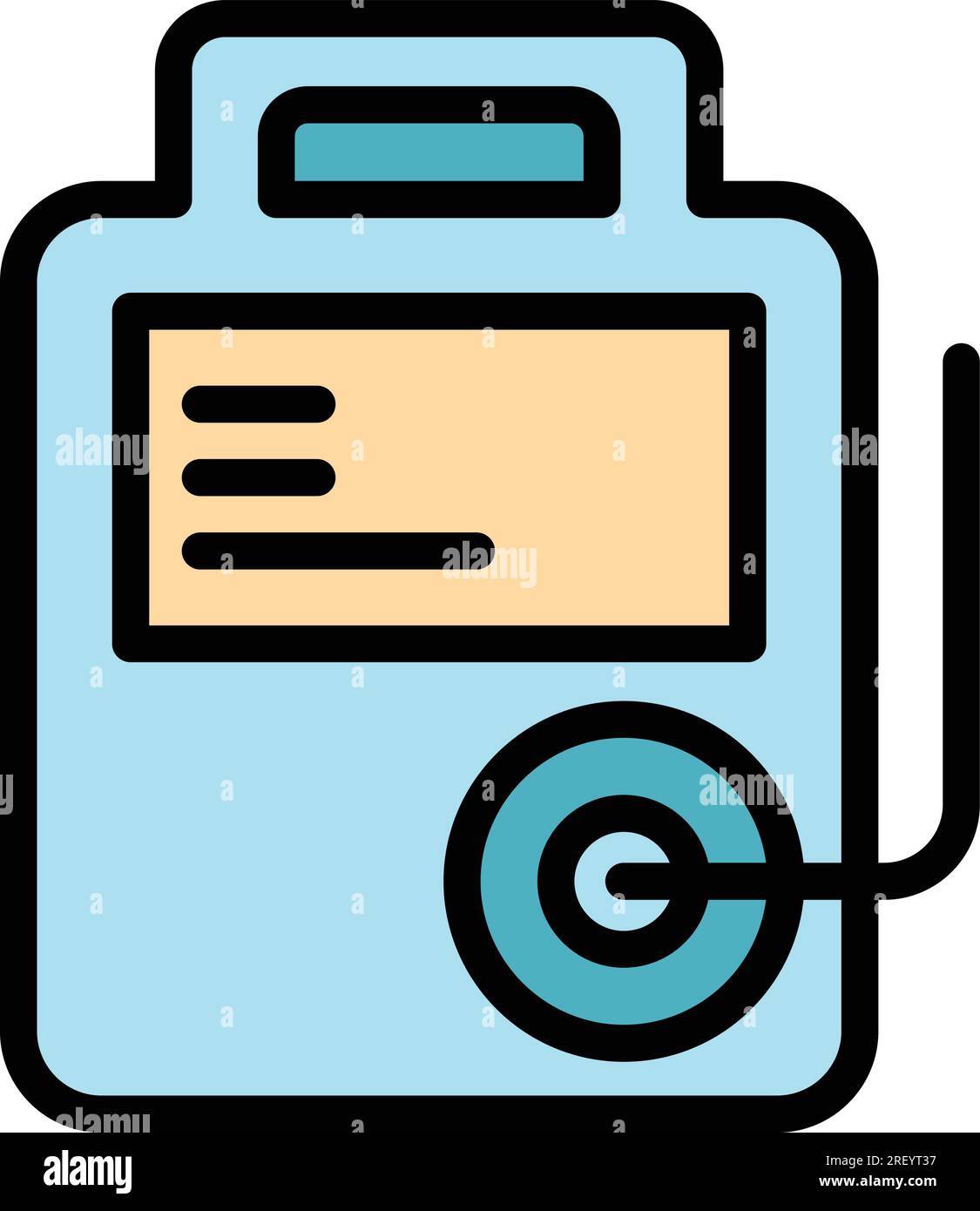 Oxygen device icon outline vector. Medical concentrator. Home therapy ...
