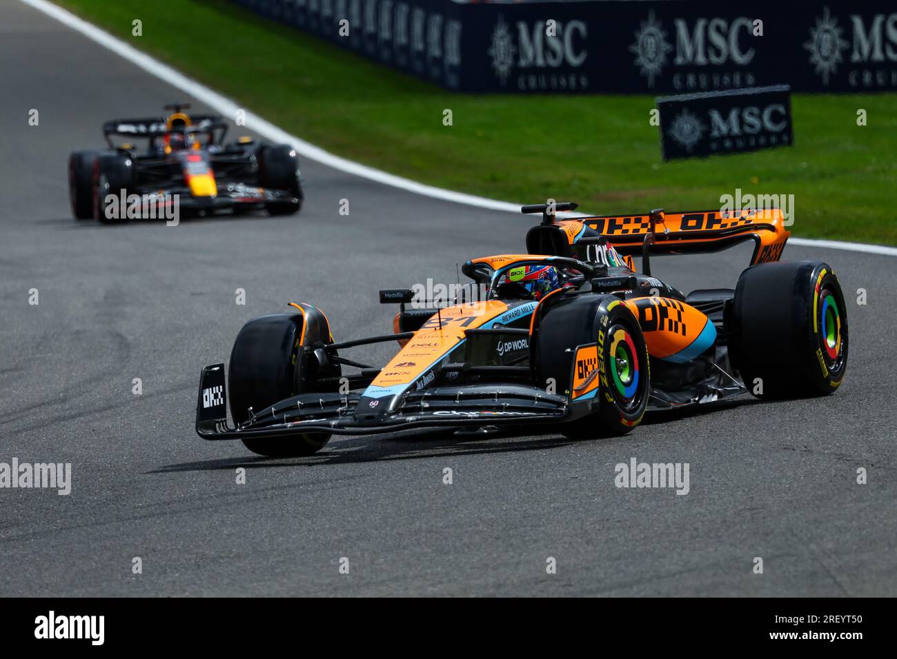 81 PIASTRI Oscar (aus), McLaren F1 Team MCL60, action during the 2023 ...