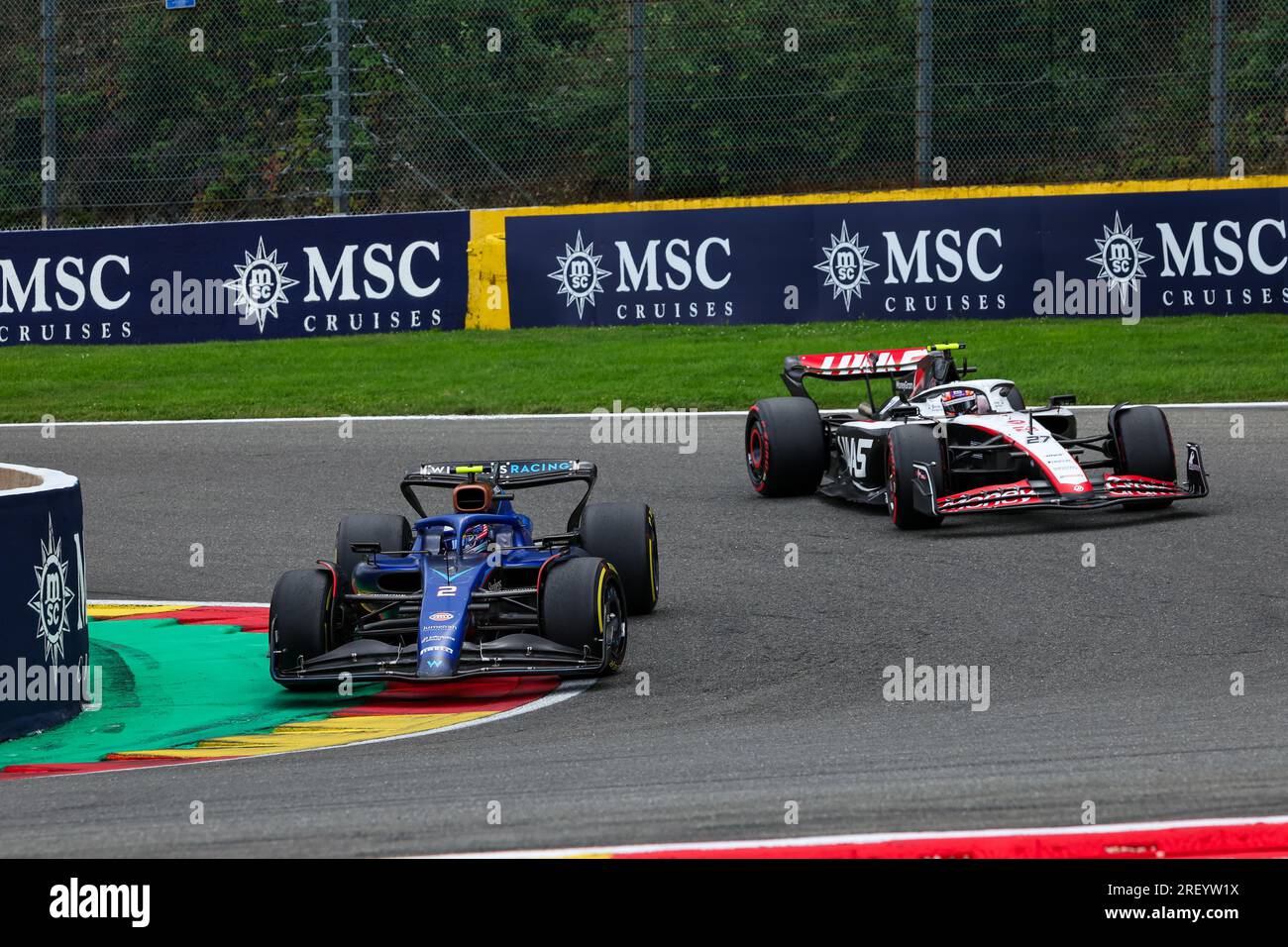 02 SARGEANT Logan (usa), Williams Racing FW45, 27 HULKENBERG Nico (ger ...