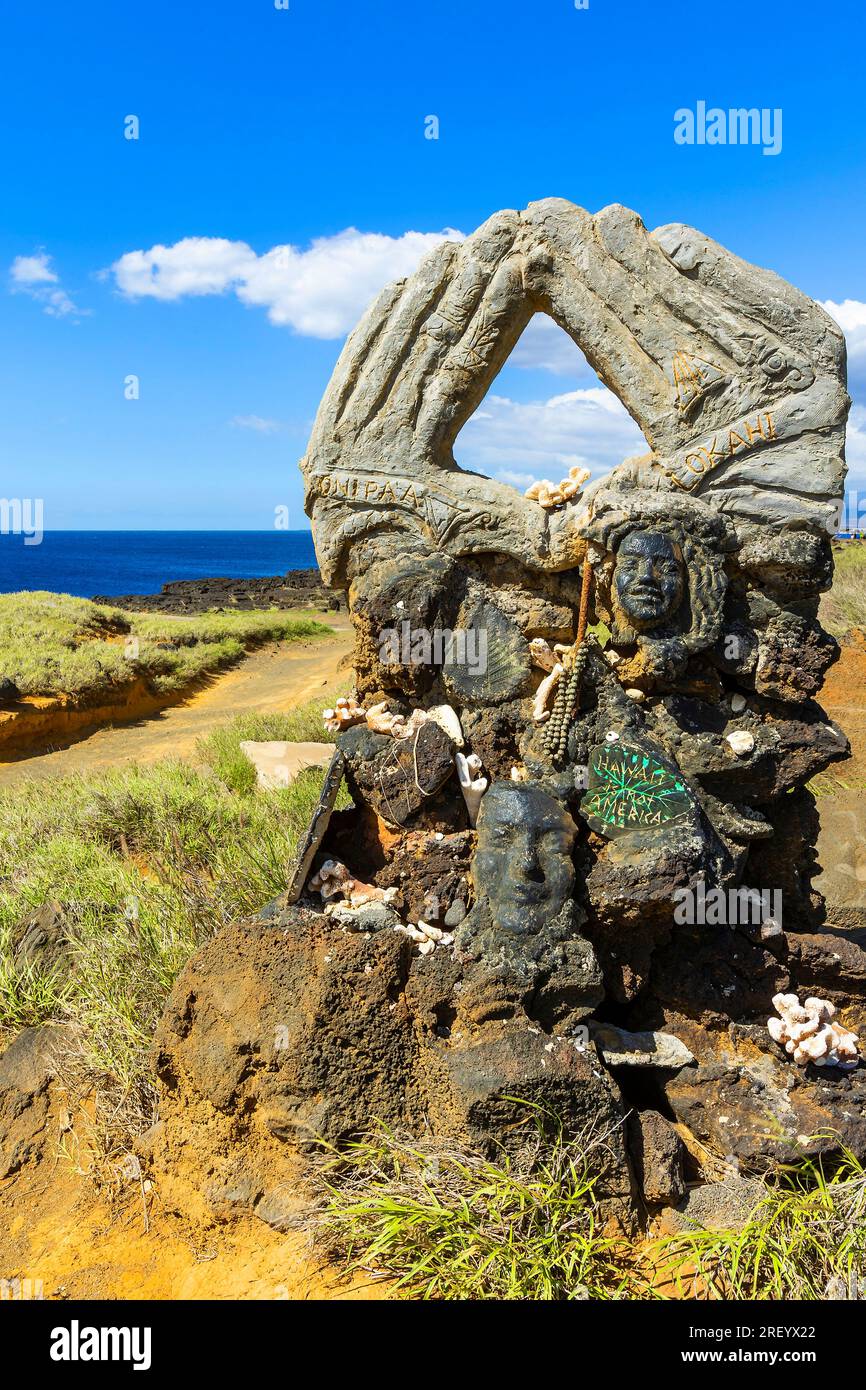 Hawaiian Kingdom rocks, Hawai'i, USA Stock Photo - Alamy