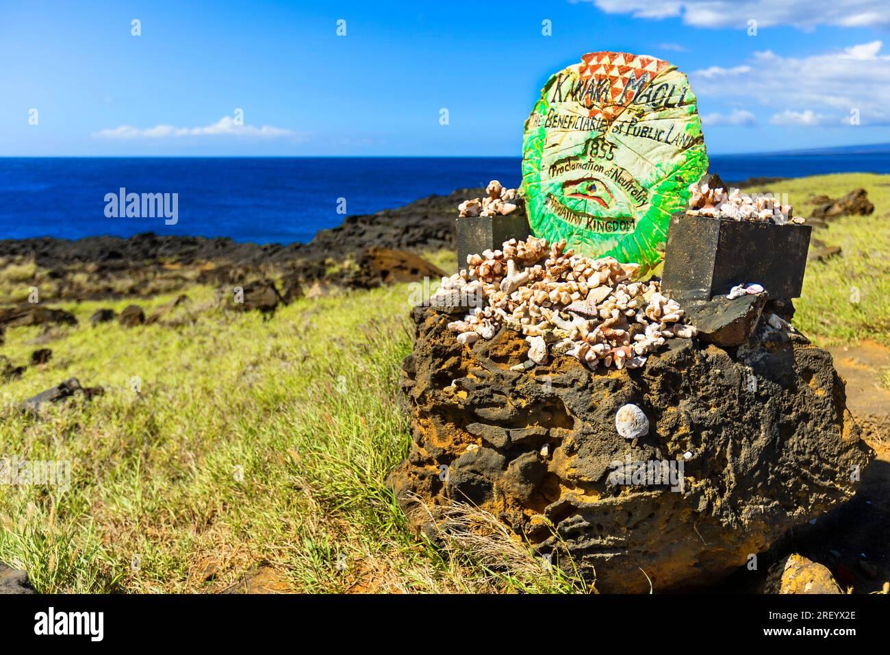 Hawaiian Kingdom rocks, Hawai'i, USA Stock Photo - Alamy