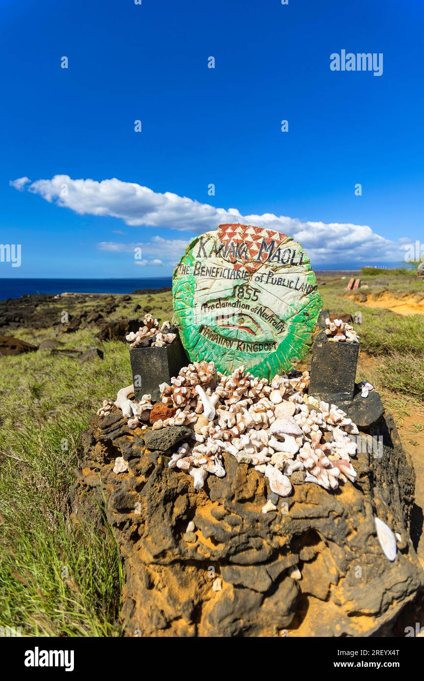 Hawaiian Kingdom rocks, Hawai'i, USA Stock Photo - Alamy