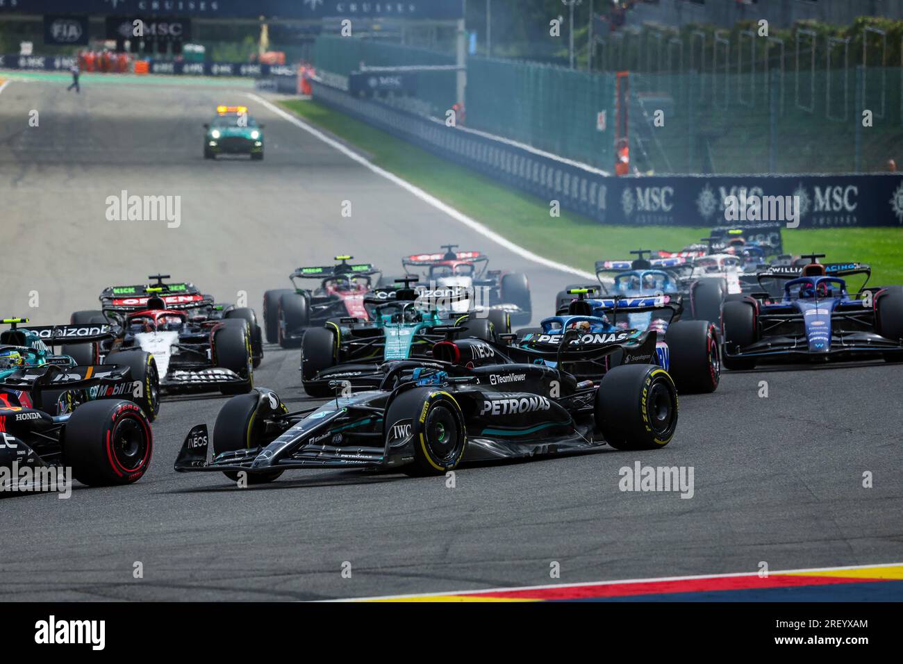 Spa-Francorchamps, Belgium. 30th July, 2023. #63 George Russell (GBR ...