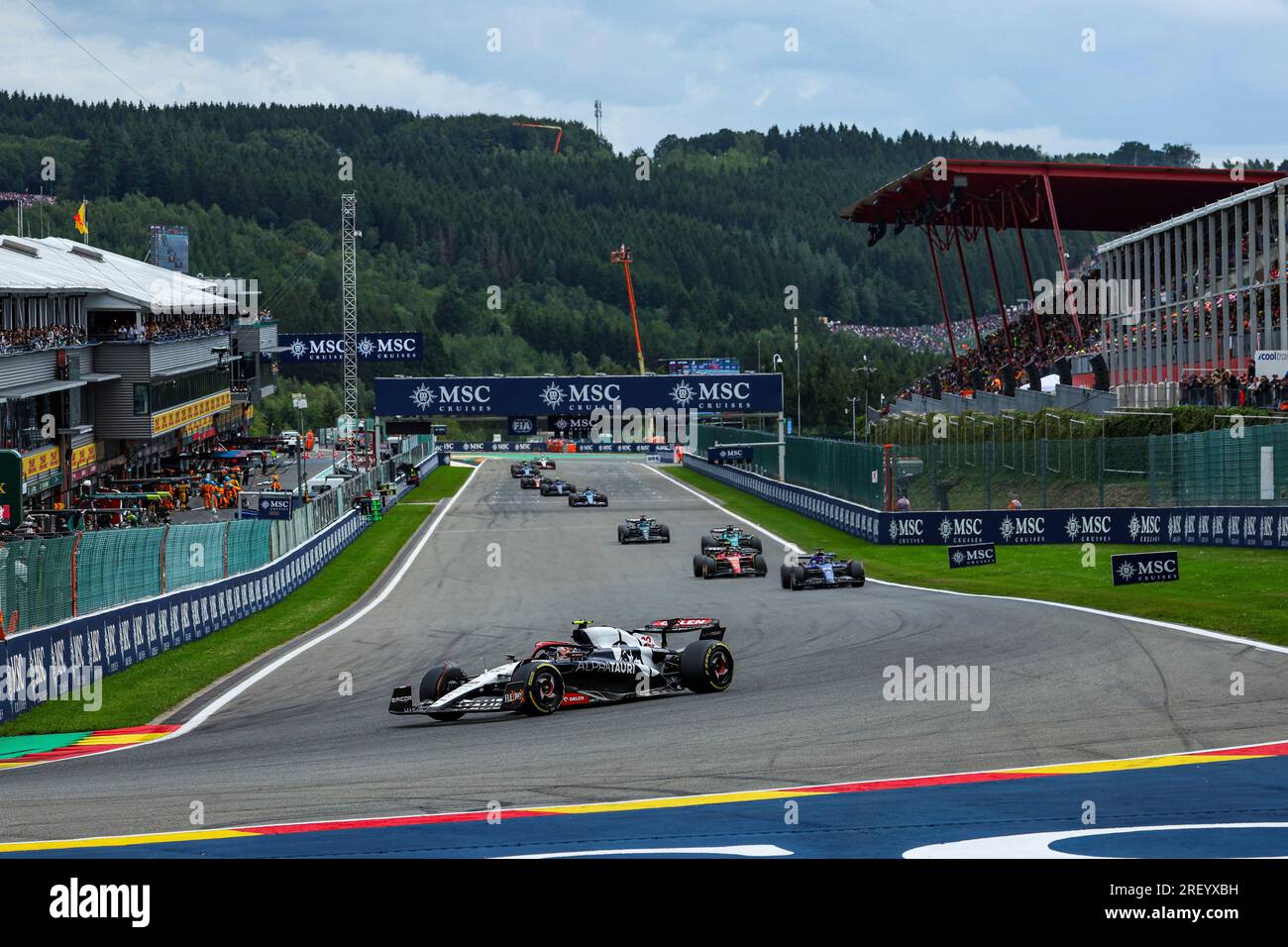 Spa-Francorchamps, Belgium. 30th July, 2023. #22 Yuki Tsunoda (JPN ...