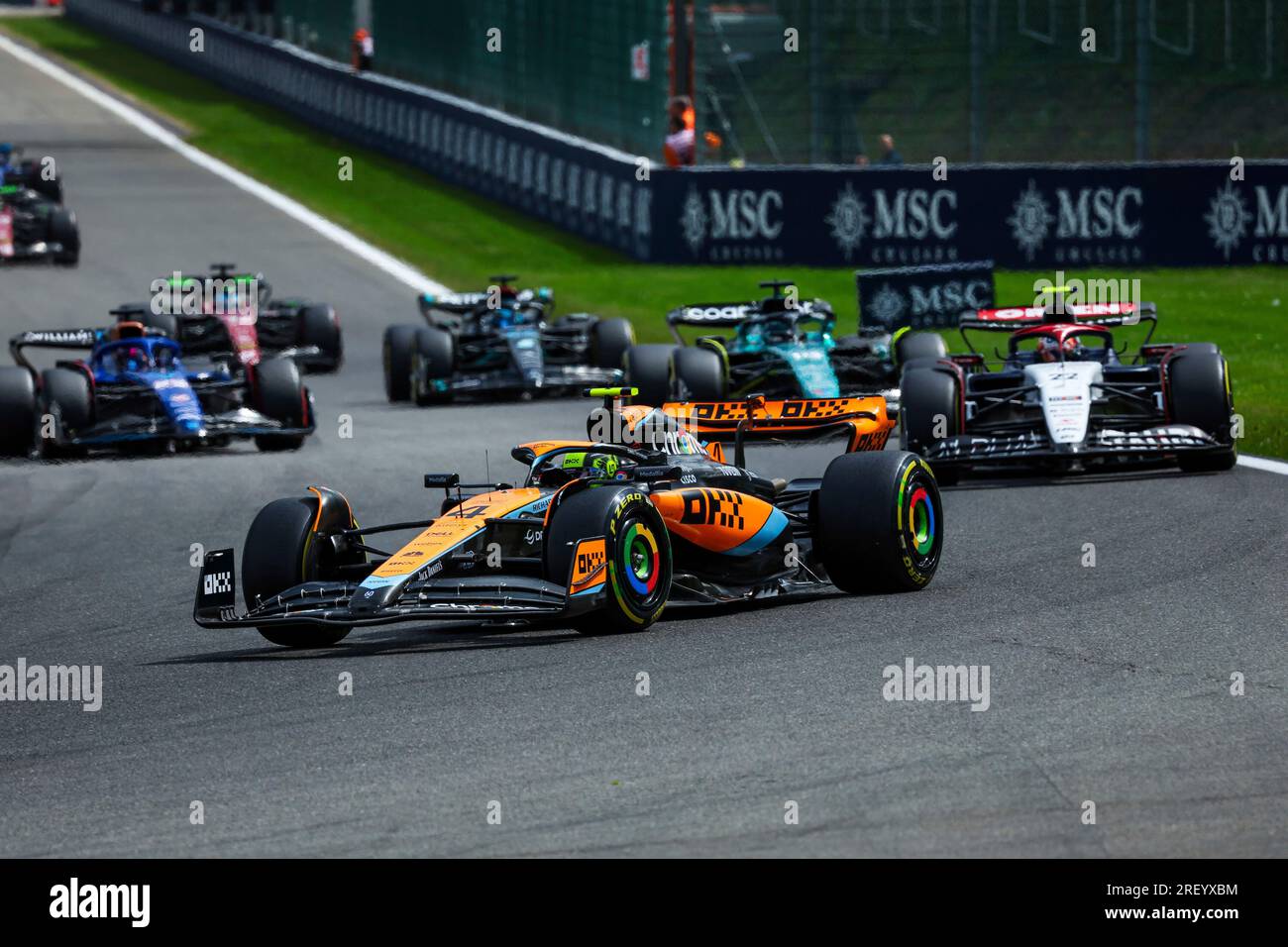 Spa-Francorchamps, Belgium. 30th July, 2023. #4 Lando Norris (GBR ...