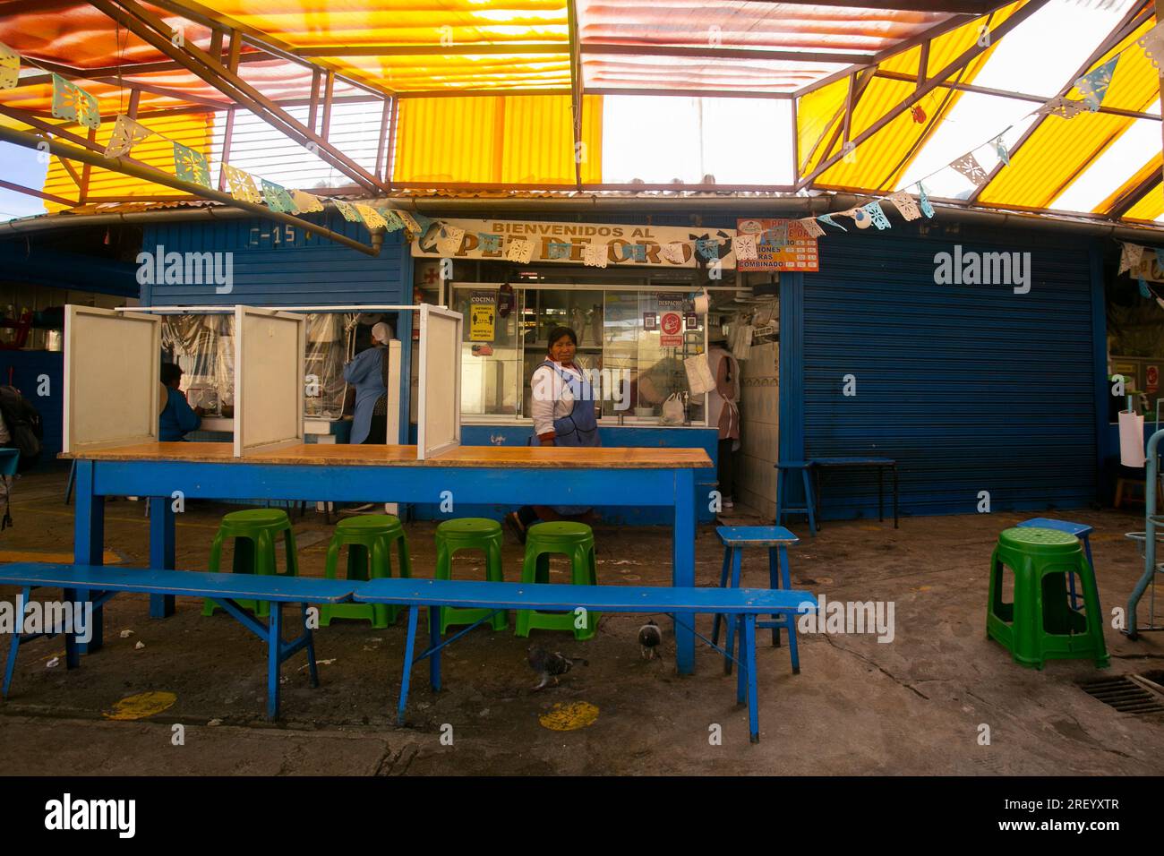 Puno, Peru 1st January, 2023: Famous restaurant in the city of Puno ...