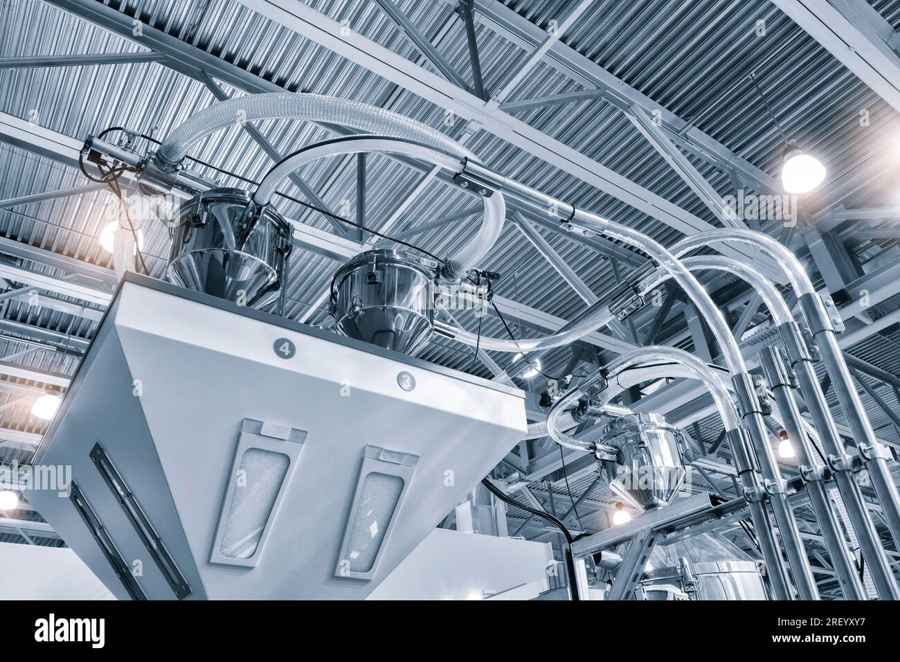 Production machine for manufacture shredding of plastic pvc materials ...