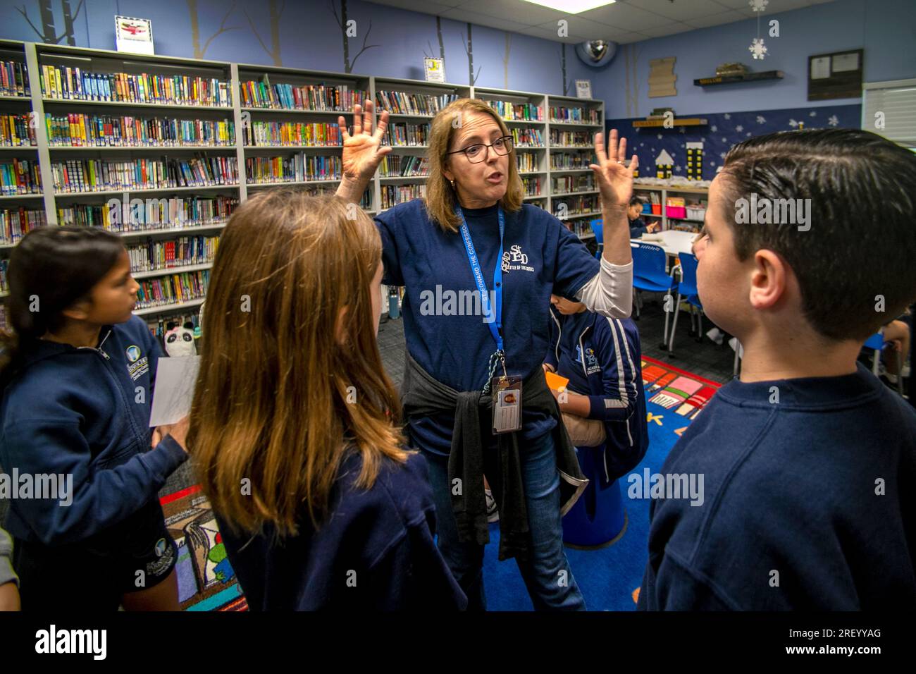 A teacher at a Southern California Catholic middle school voluntary ...