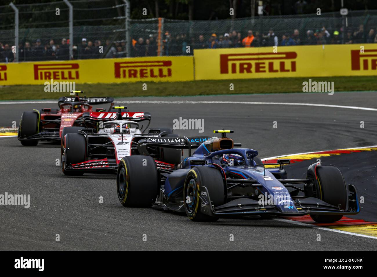 02 SARGEANT Logan (usa), Williams Racing FW45, 27 HULKENBERG Nico (ger ...