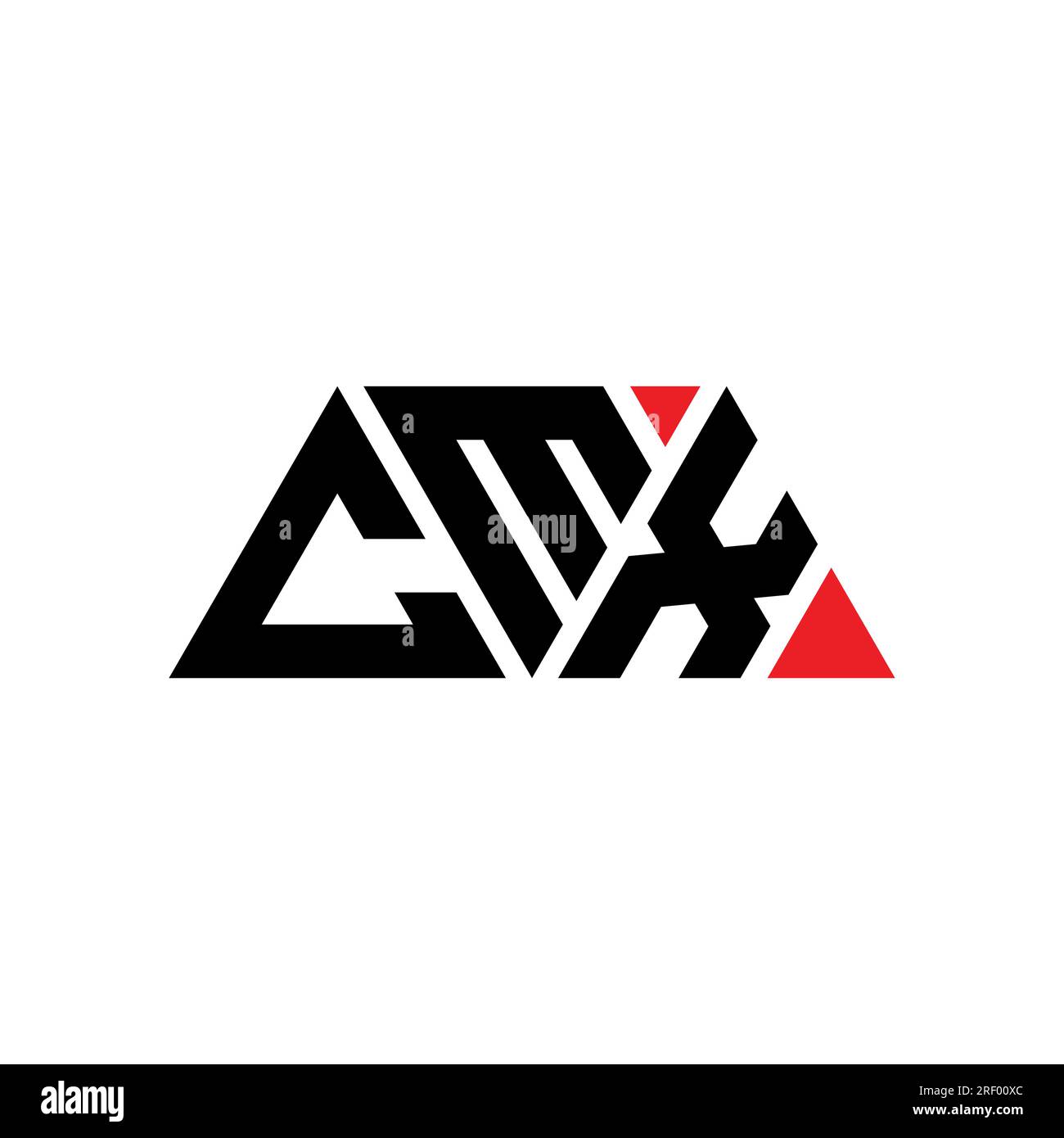 Cmx Triangle Letter Logo Design With Triangle Shape Cmx Triangle Logo
