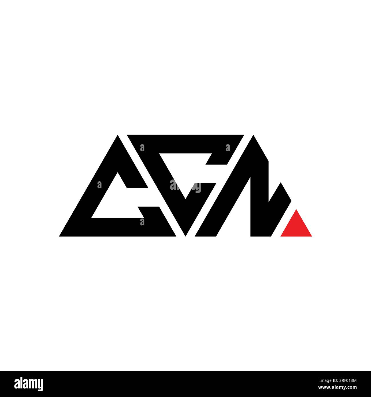 Ccn Triangle Letter Logo Design With Triangle Shape Ccn Triangle Logo Design Monogram Ccn