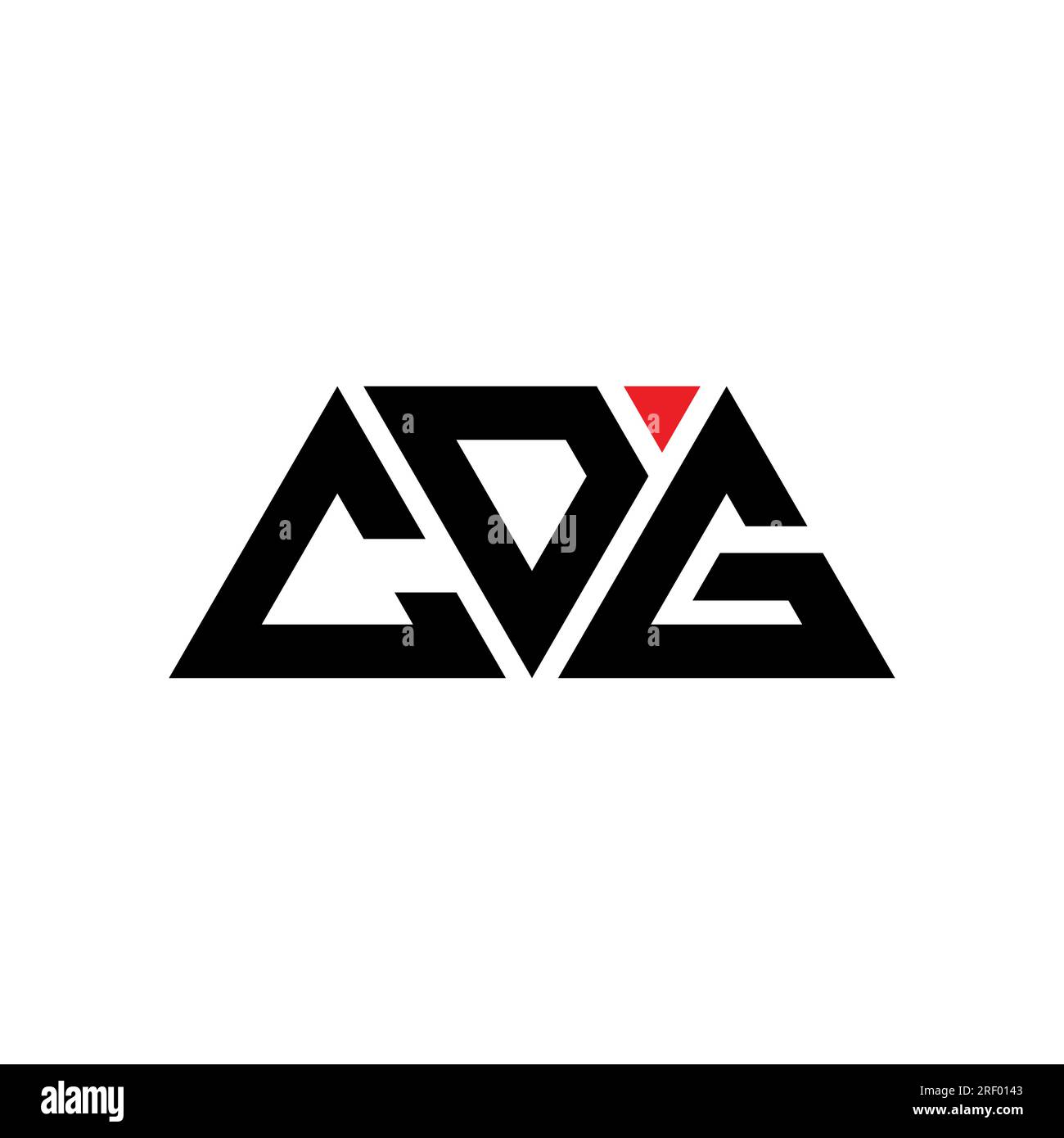 Cdg Triangle Letter Logo Design With Triangle Shape Cdg Triangle Logo Design Monogram Cdg