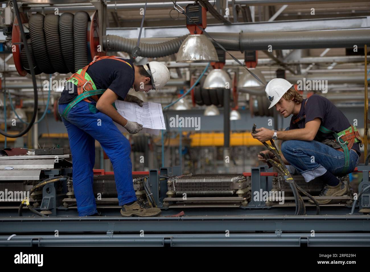 Trenitalia's heavy engineering depot in Turin where rollingstock are ...