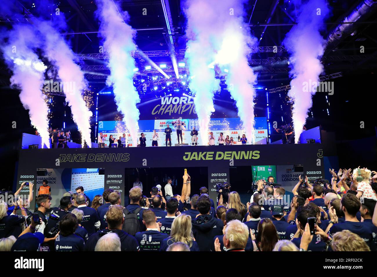 Avalanche Andretti Formula E’s Jake Dennis celebrates being crowned ...