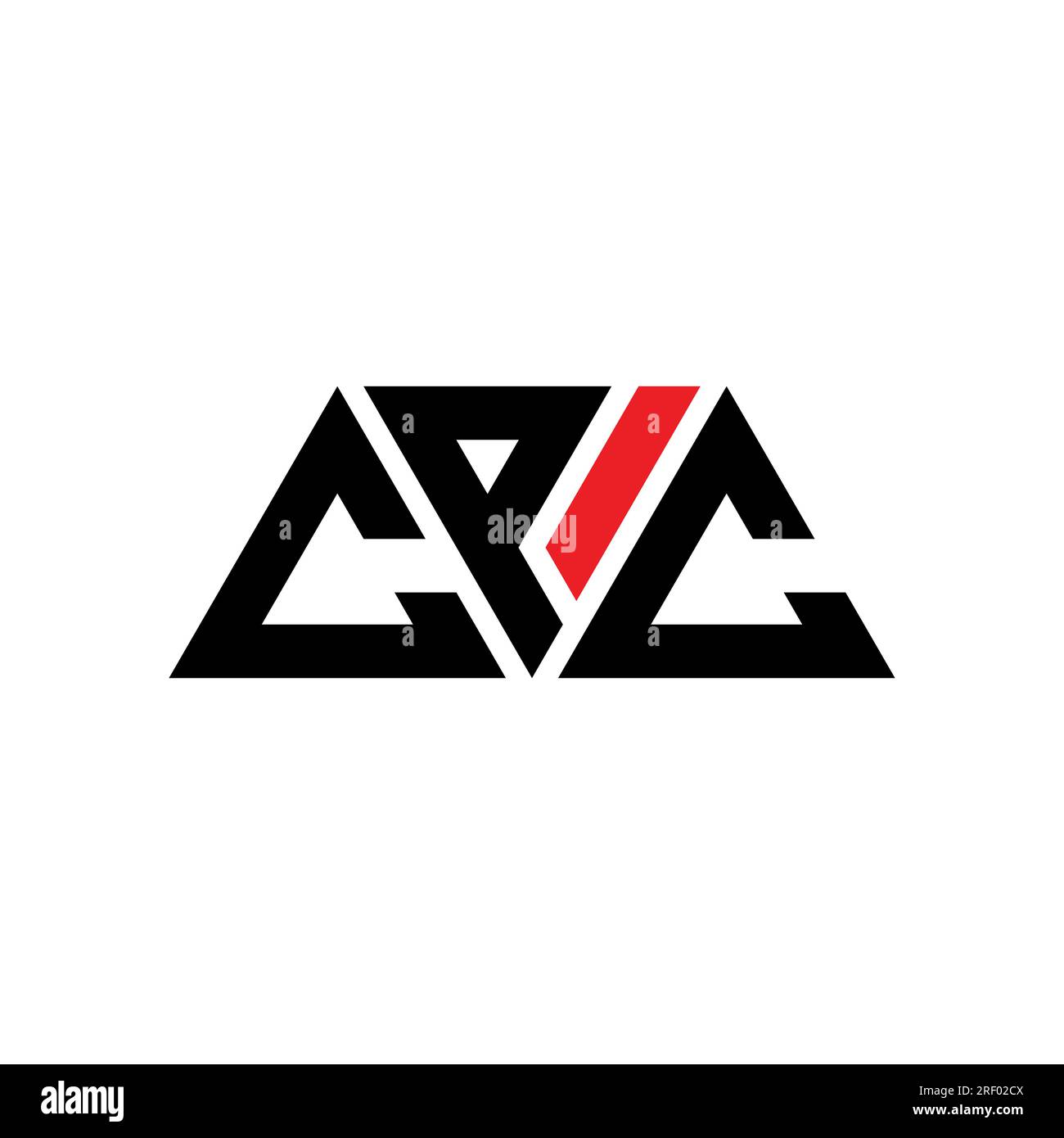 CPC triangle letter logo design with triangle shape. CPC triangle logo ...