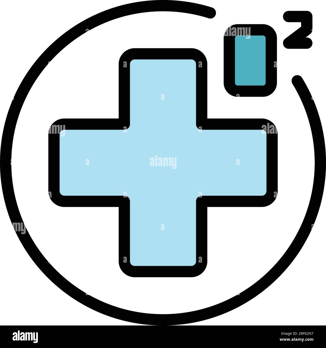 Medical oxygen icon outline vector. Portable therapy. Oximeter pulse ...